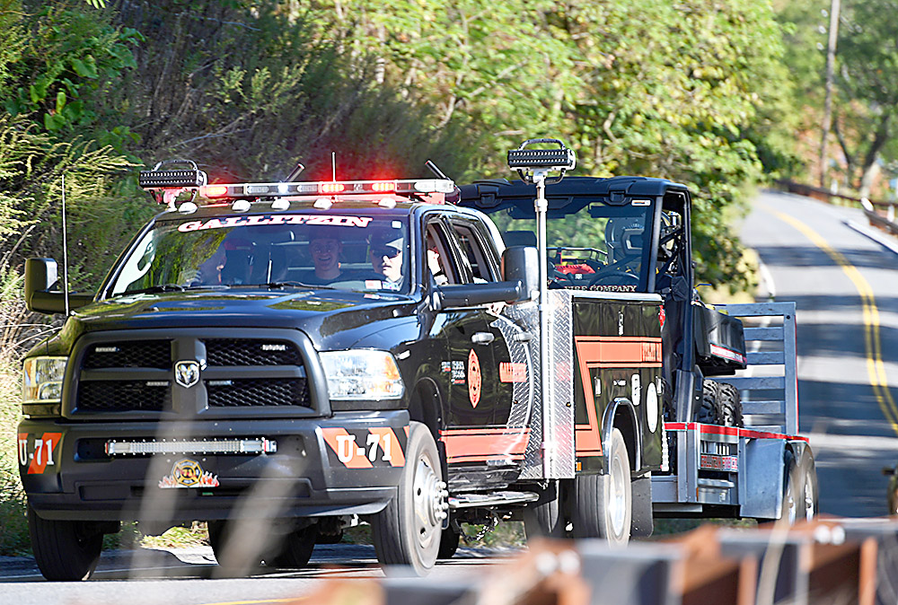Crews battle brush fire near Horseshoe Curve | News, Sports, Jobs ...